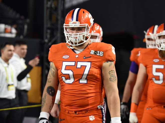 Anchor of Clemson’s offensive line shaped by his journey back ...